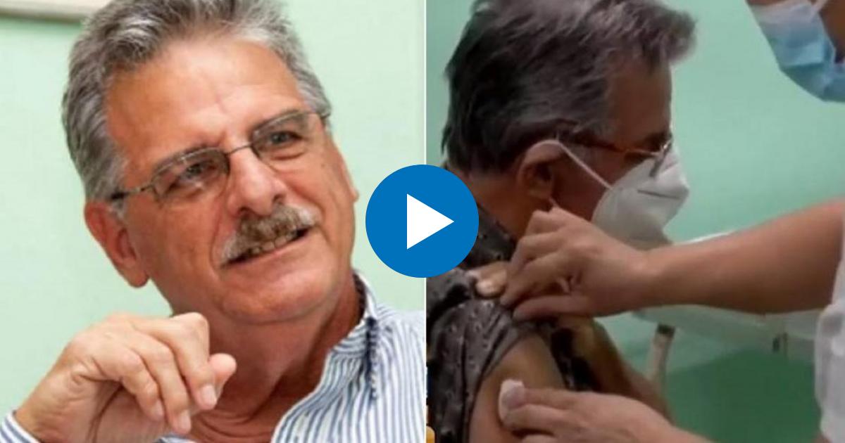 Meteorólogo José Rubiera recibe dosis de candidato vacunal cubano ...