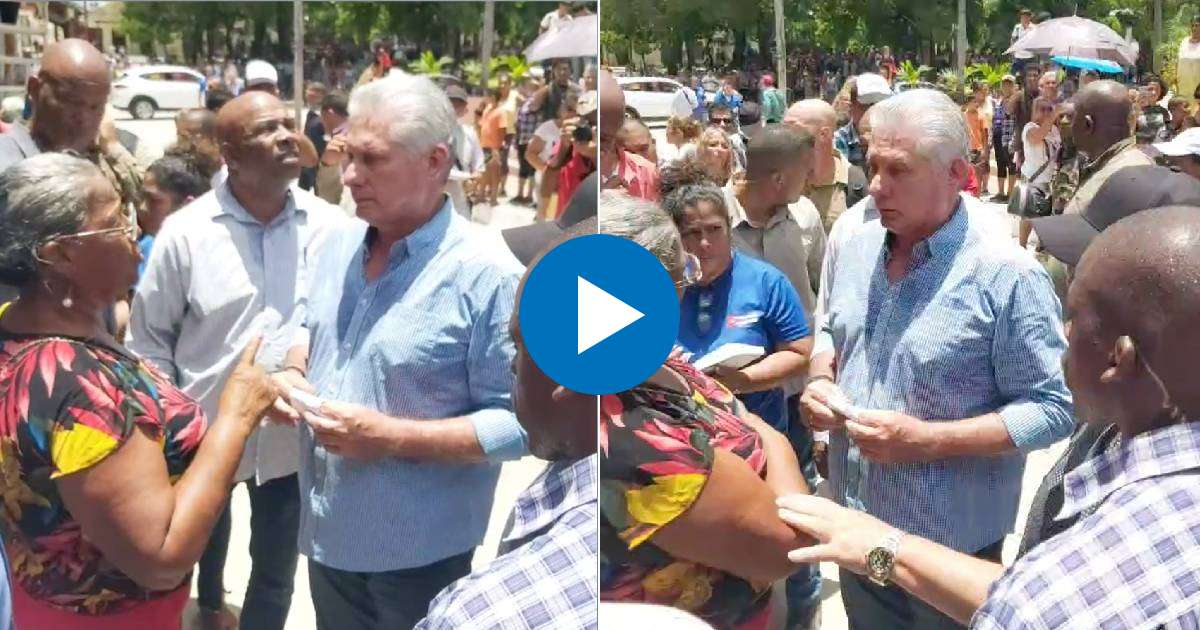 Cubana le dice las verdades a Díaz-Canel en la cara: "Hay un ...