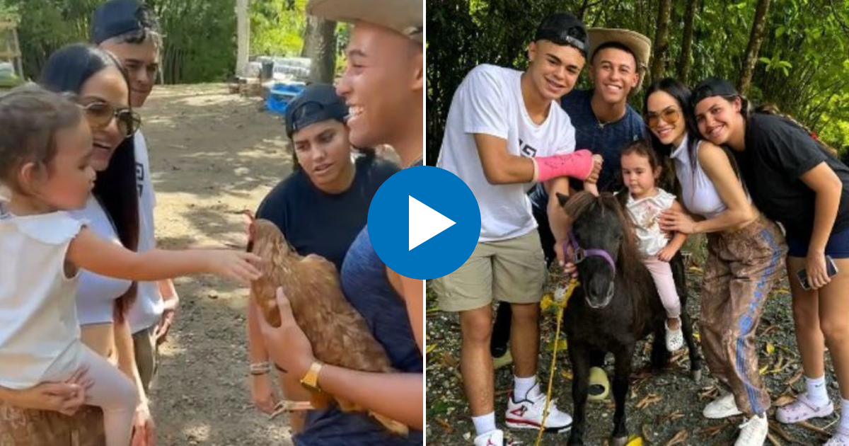 ¡Plan familiar! Vida Isabelle, hija de Natti Natasha y Raphy Pina, disfruta con sus hermanos ...