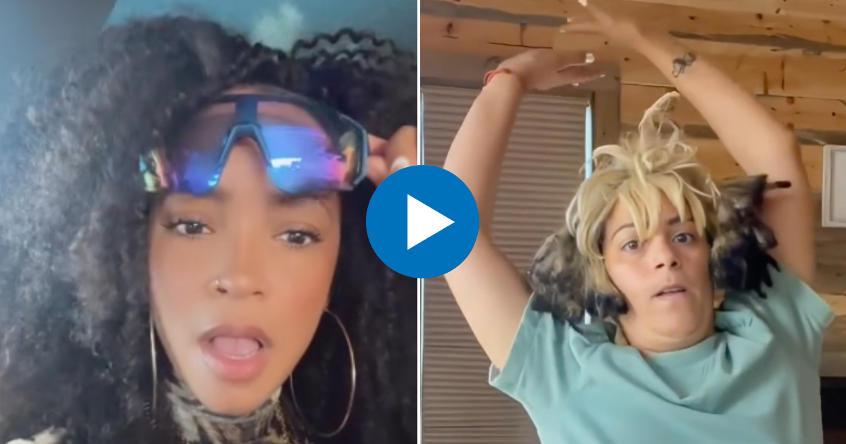 Seidy La Niña reacciona a baile de Aly Sánchez al ritmo de "No pienso ...