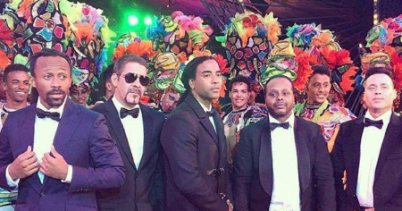 Orishas graba su próximo videoclip en el cabaret de Tropicana