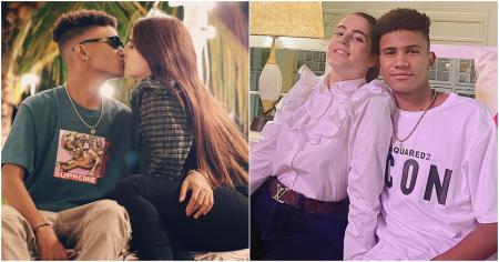 La romántica felicitación de Haned, hijo de Haila, a su novia por su ...