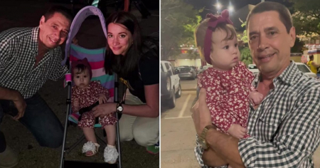 Havana, hija de Laura Treto, conoce a su abuelo en Cuba