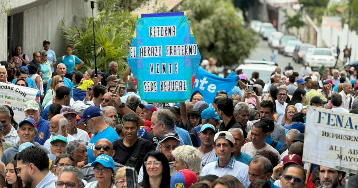 "Je suis là, avec chacun d'entre vous" : María Corina après l'ouverture ...