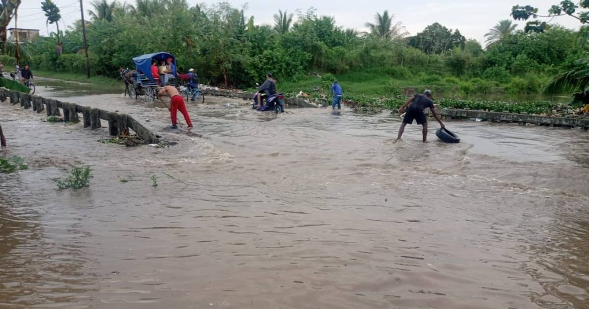 De fortes pluies provoquent des inondations à Las Tunas : Images des dégâts