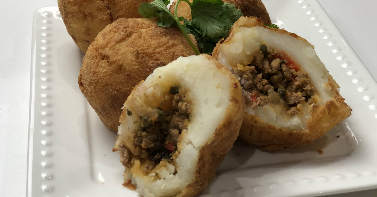 Receta de Papa rellena - CiberCuba Cocina